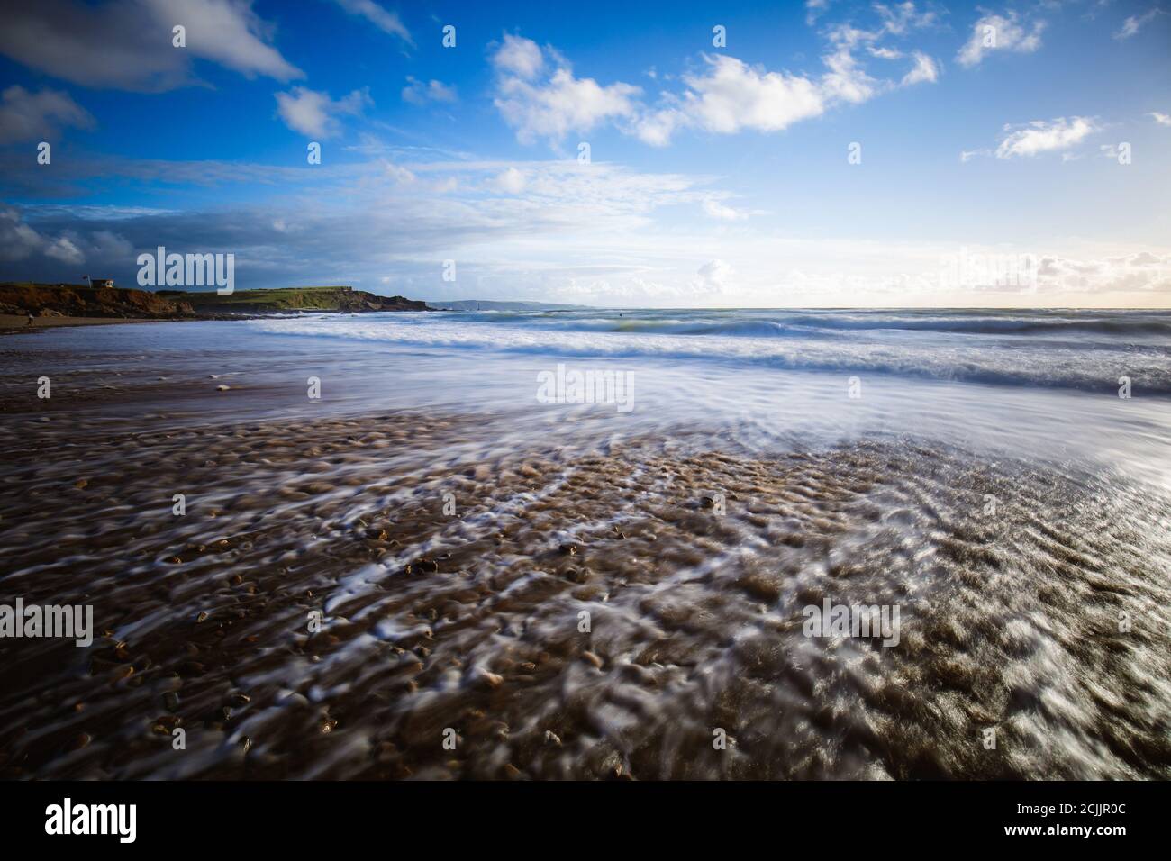 Bude cornwall beach huts crooklets hi-res stock photography and images ...