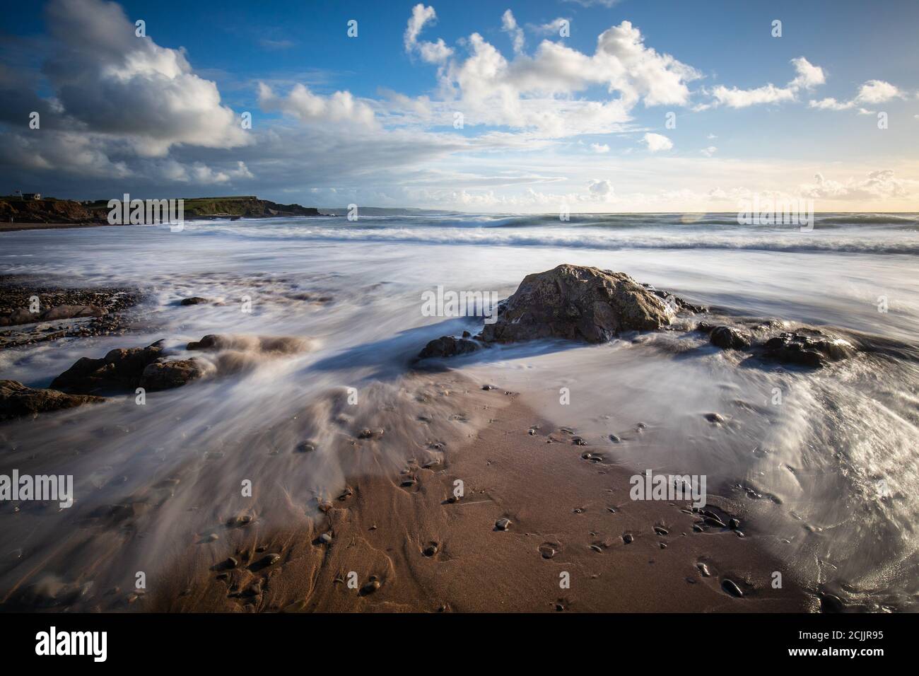 Bude cornwall beach huts crooklets hi-res stock photography and images ...