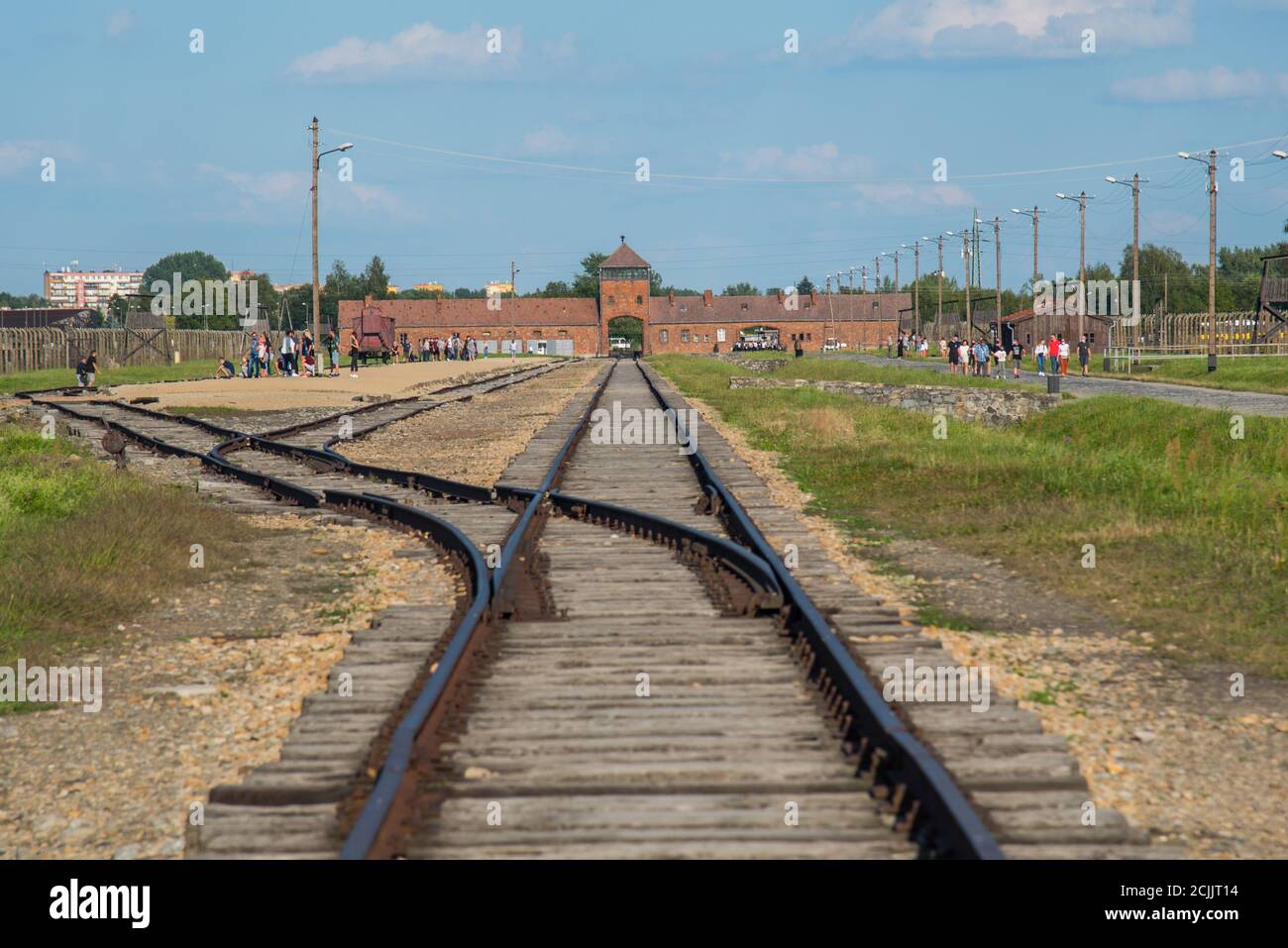 Auschwitz Birkenau, Polen. 25th Aug, 2020. Auschwitz, Poland August 25 ...