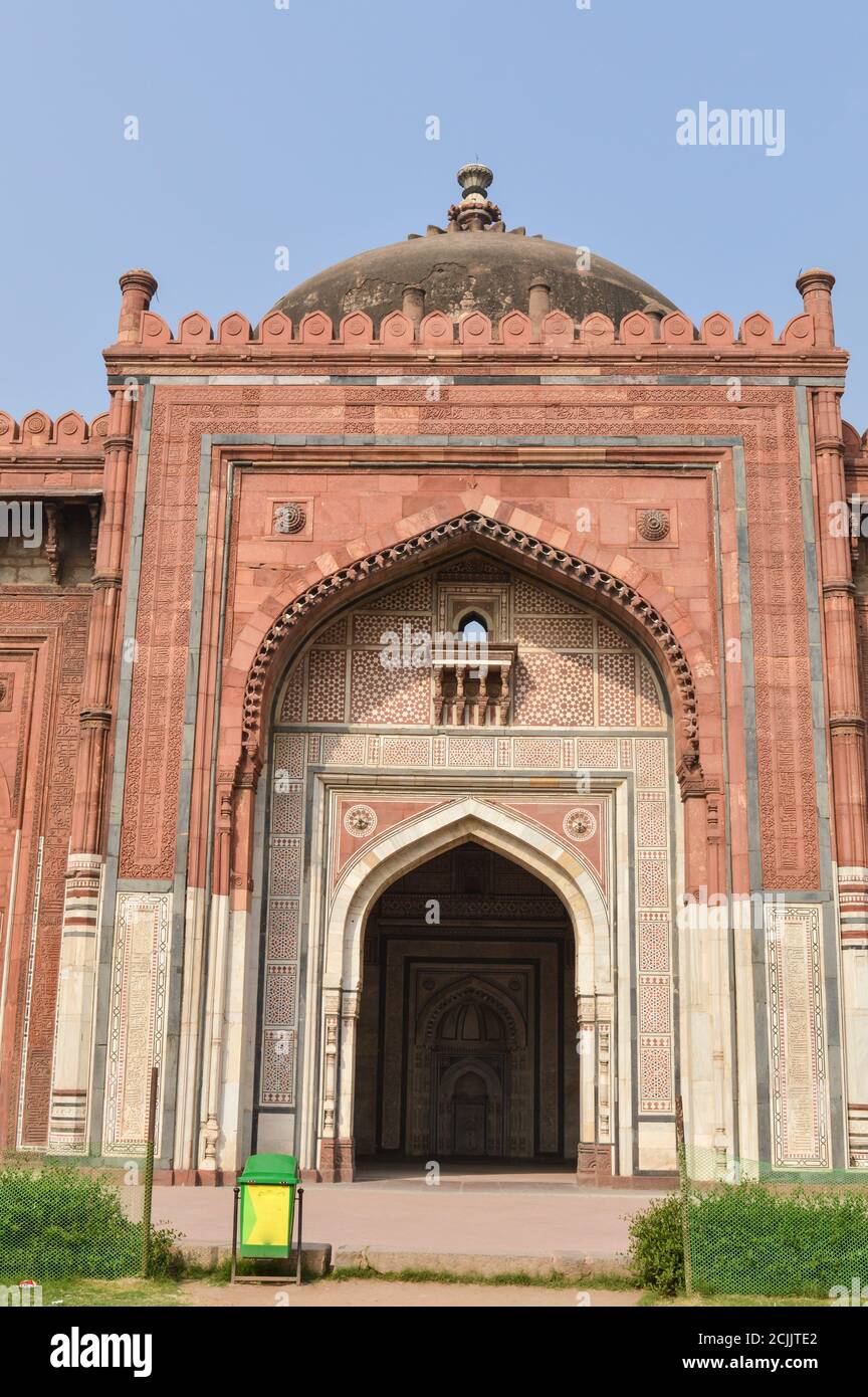 A mesmerizing view of architecture of old fort Stock Photo - Alamy