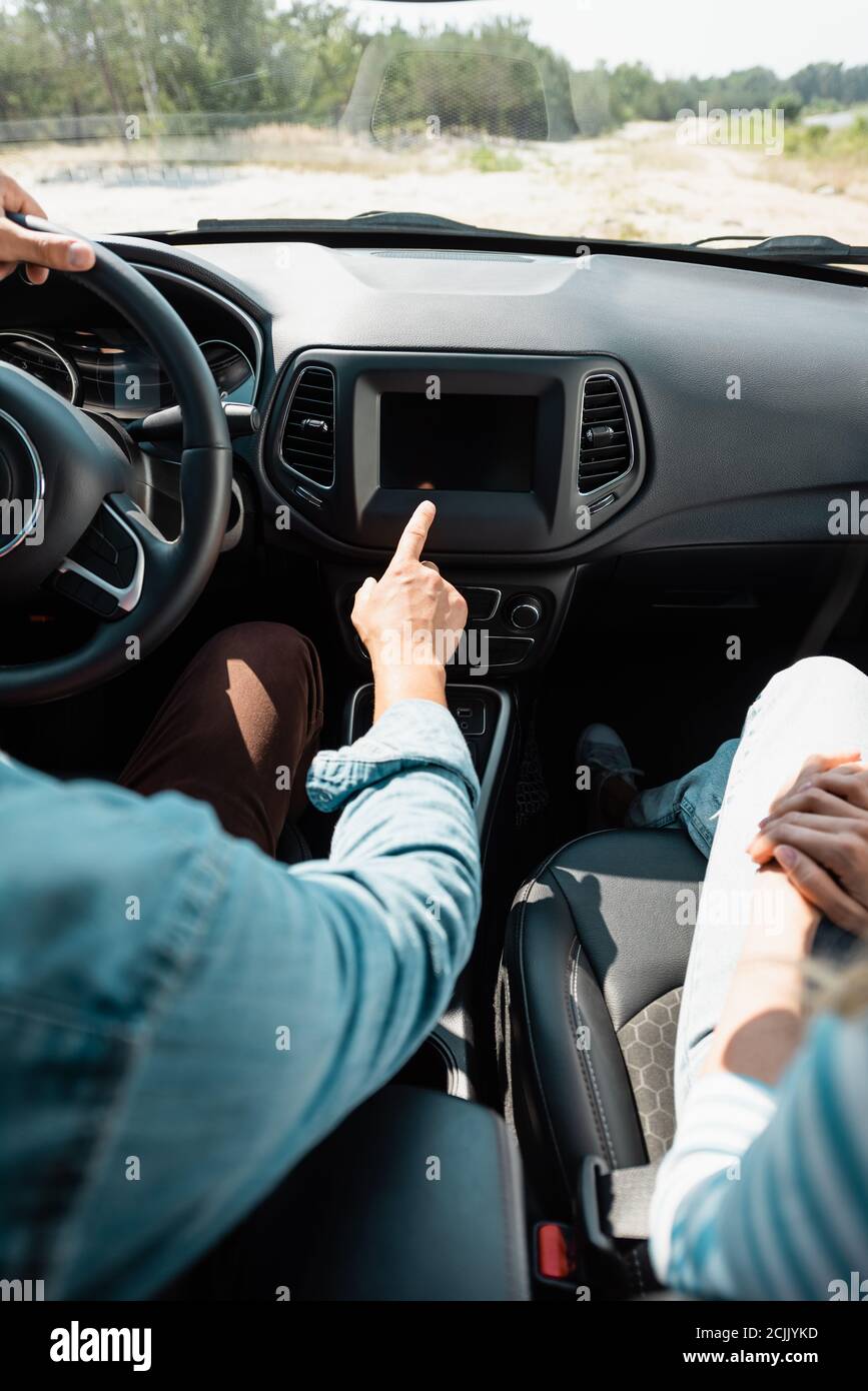 Driving holiday family hi-res stock photography and images - Alamy