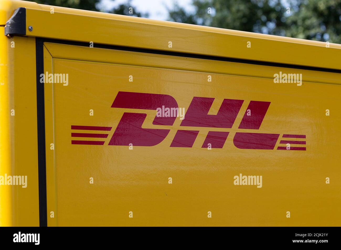 Postman emptying post box hi-res stock photography and images - Alamy