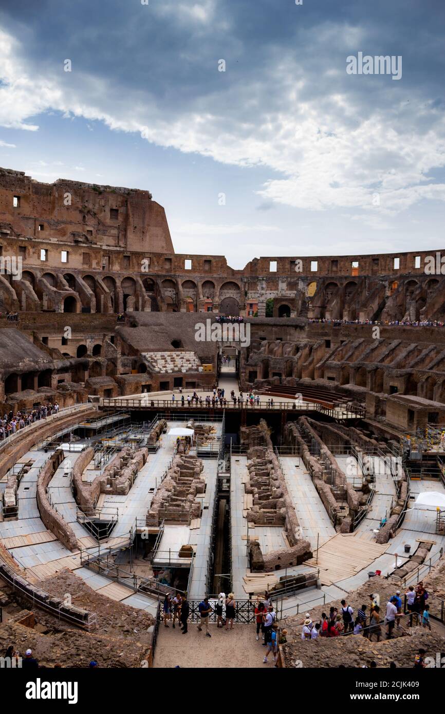 Vertical shot of the Colosseum in Rome, Italy Colosseum Rome Italy ...