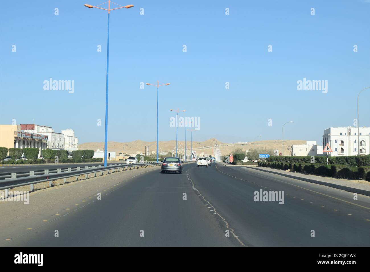 Muscat road highway qaboos hi-res stock photography and images - Alamy
