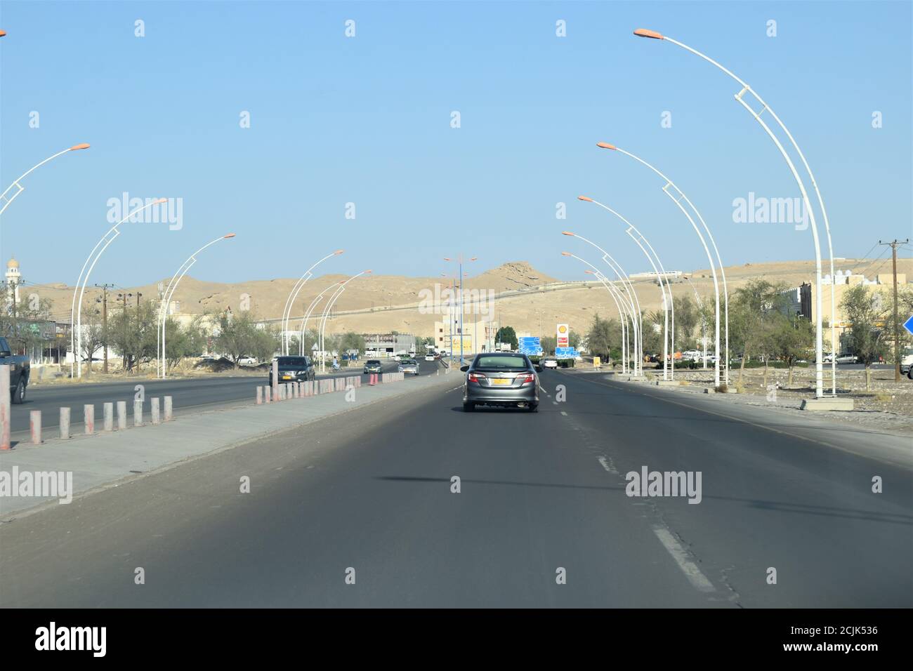 Muscat road highway qaboos hi-res stock photography and images - Alamy