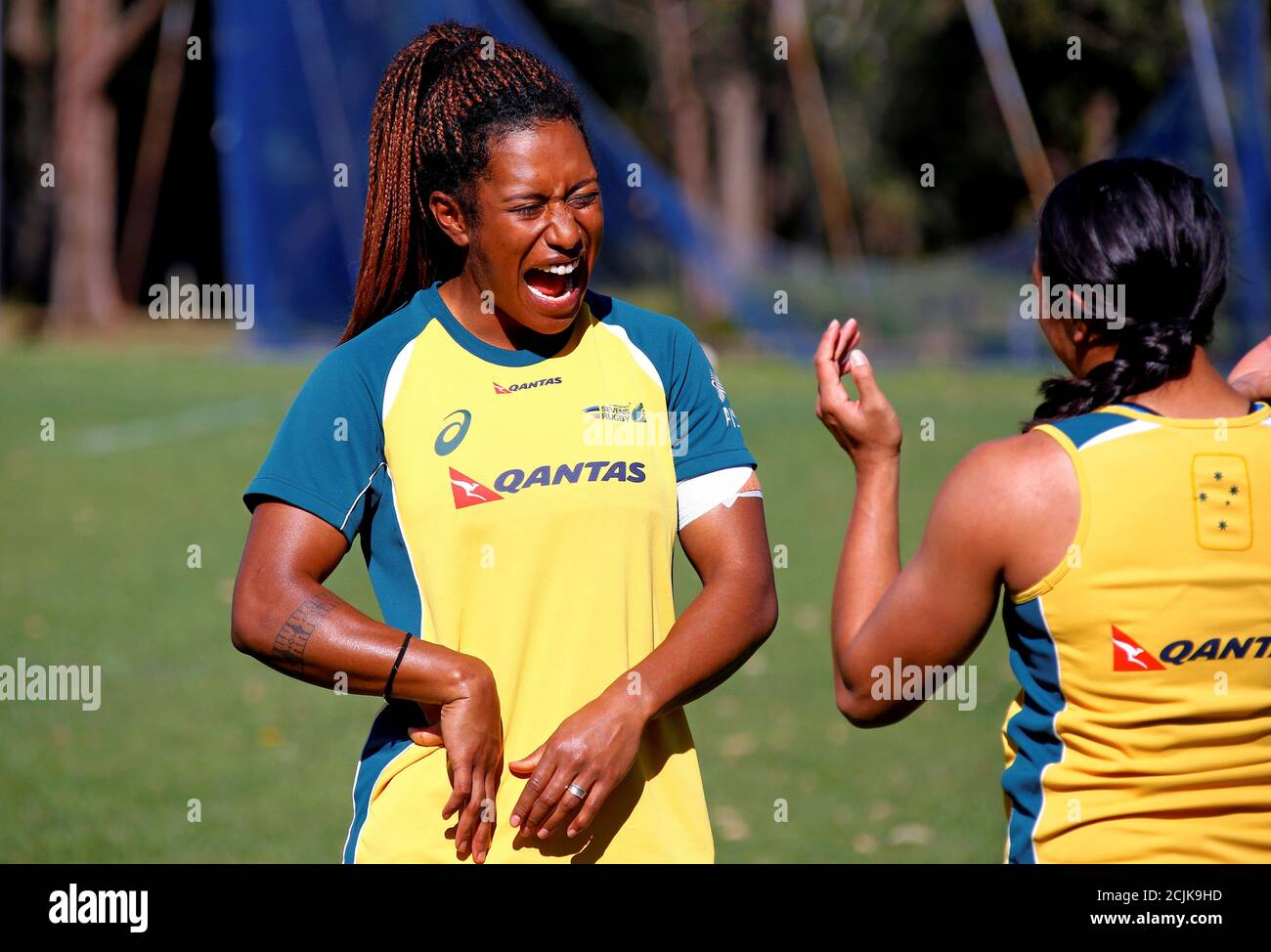 Australian rugby sevens team hi-res stock photography and images - Alamy