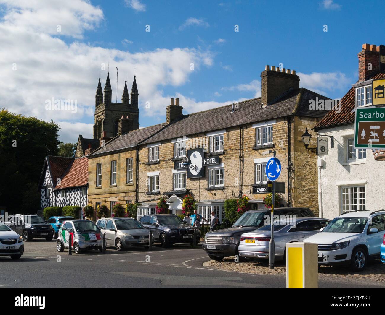 Helmsley centre the only market town in North Yorkshire Moors National ...