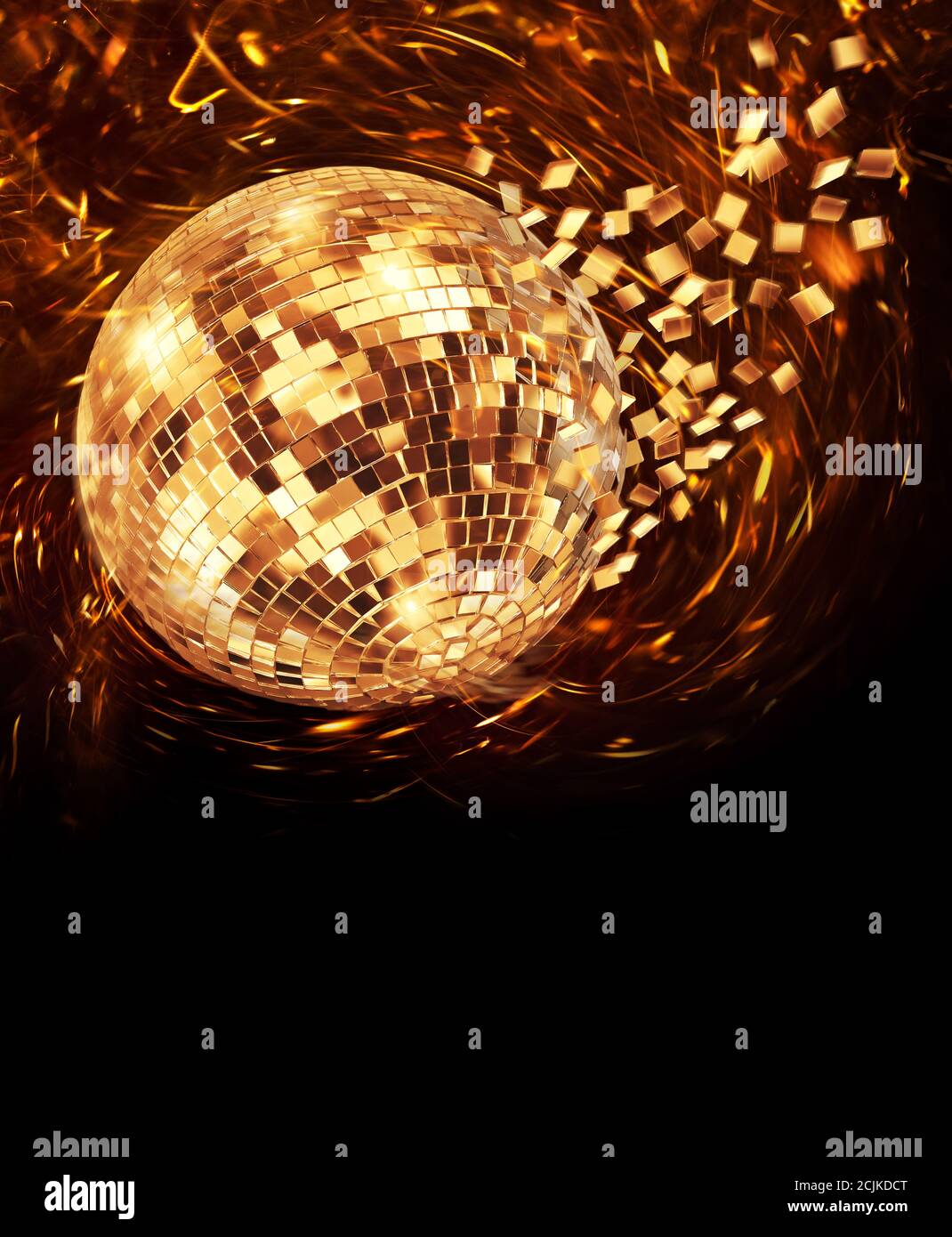 Disco particle hi-res stock photography and images - Alamy