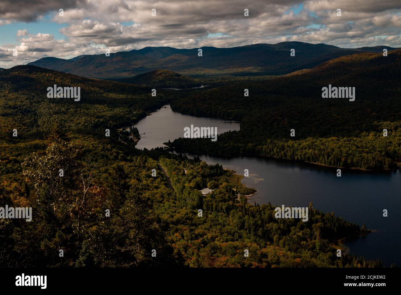 La Pimbina valley in Mont Tremblant National Park Stock Photo - Alamy