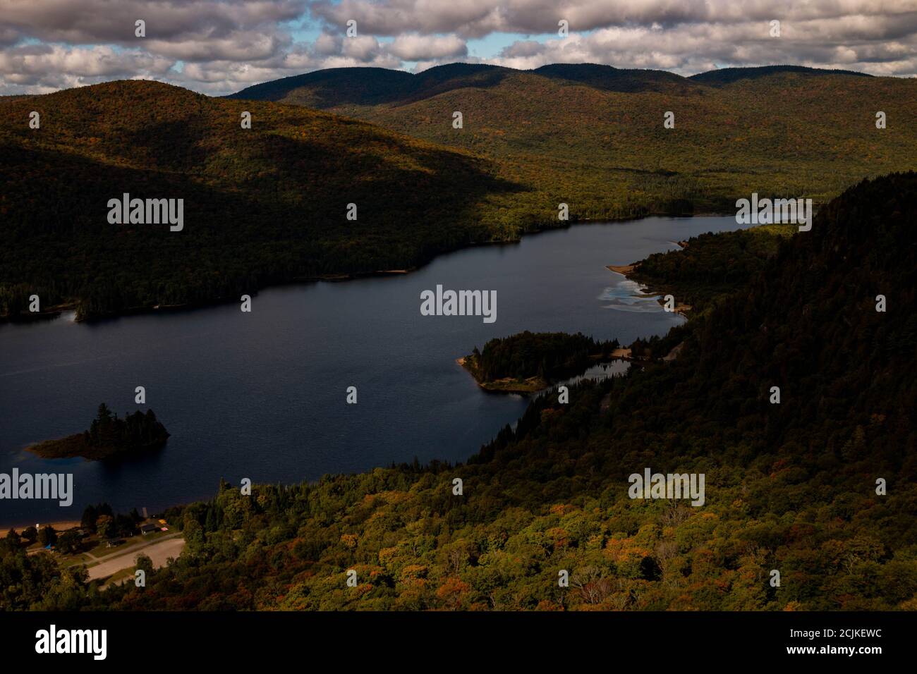 La pimbina mont tremblant national park hi-res stock photography and ...
