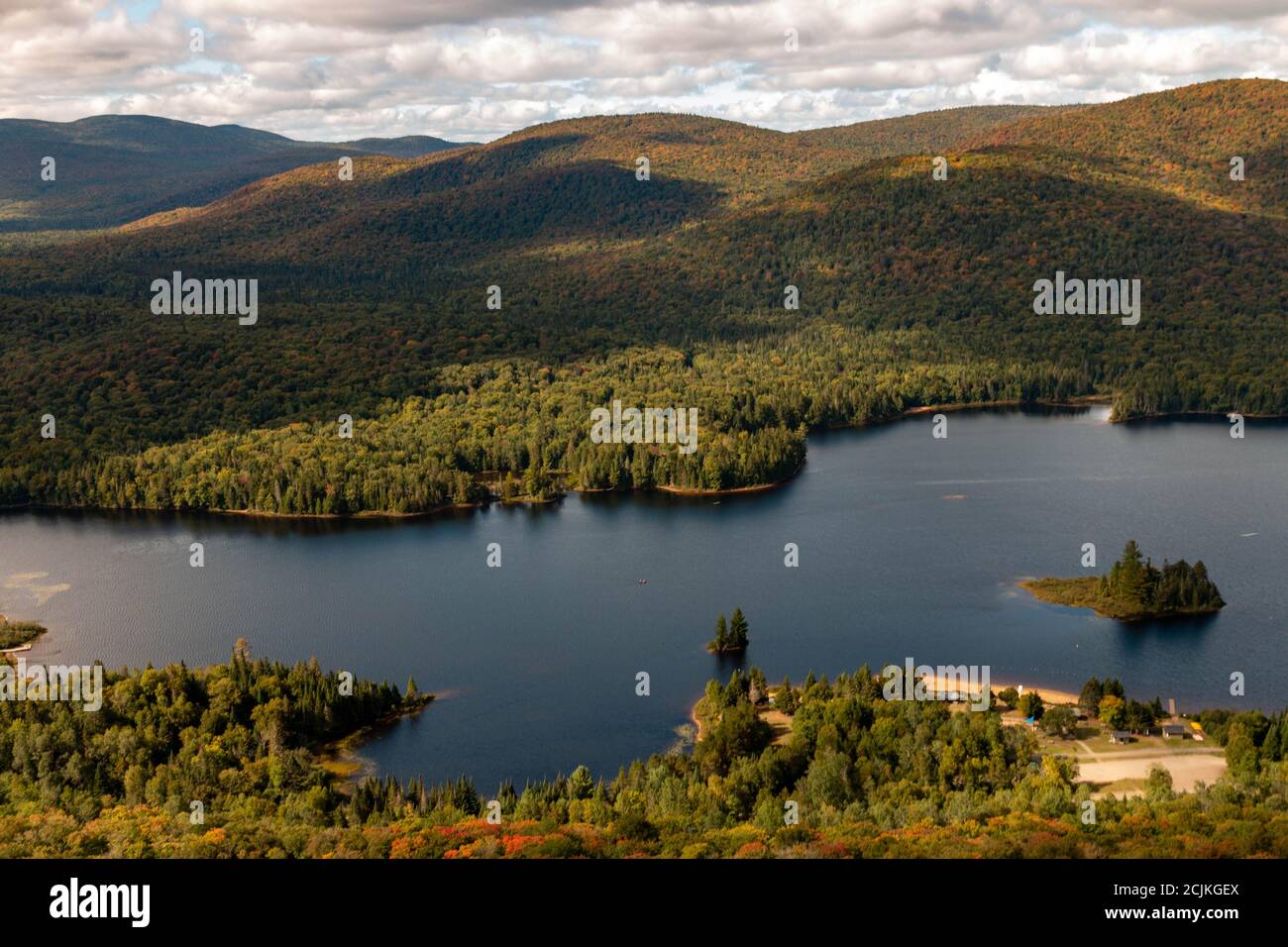La pimbina mont tremblant national park hi-res stock photography and ...