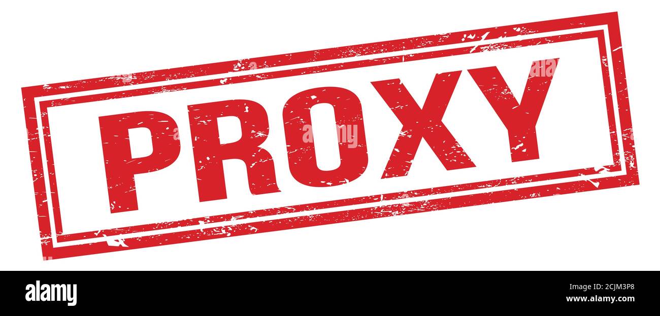 Proxy stamp hi-res stock photography and images - Alamy