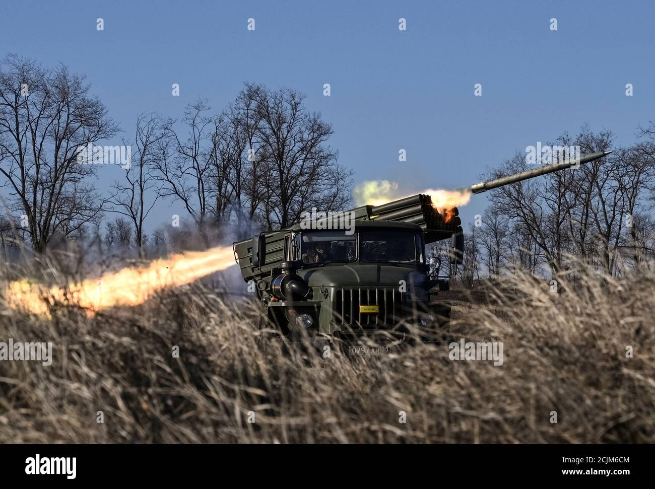 Russian grad multiple rocket launcher hi-res stock photography and ...