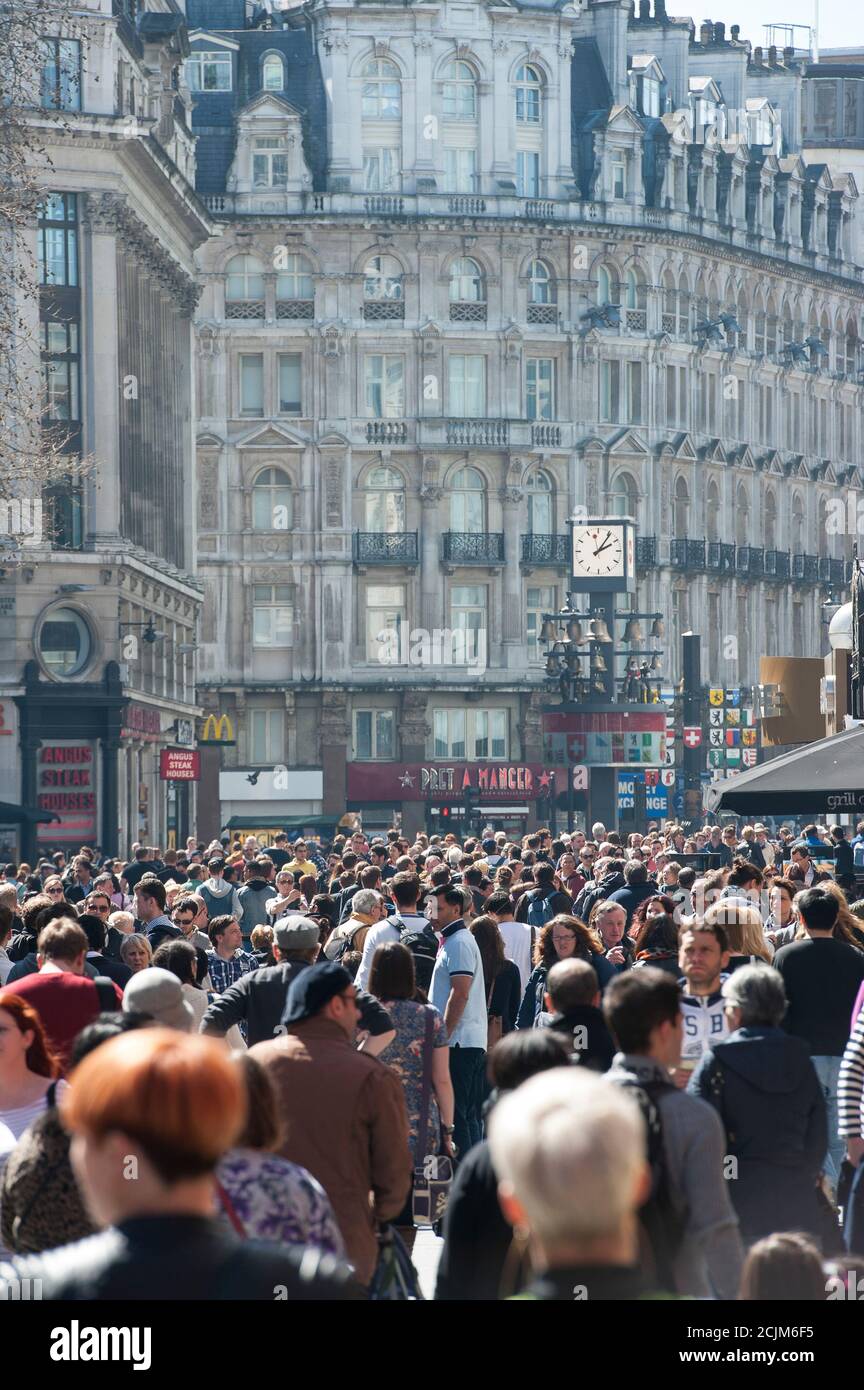 Pedestrians square shops historic architecture hi-res stock photography ...