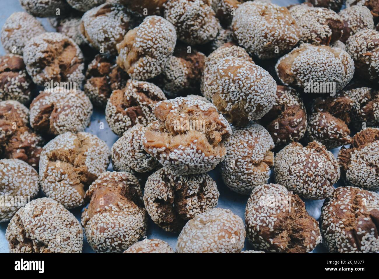 Onde onde, Indonesian Traditional snack. made from wheat flour mixing ...