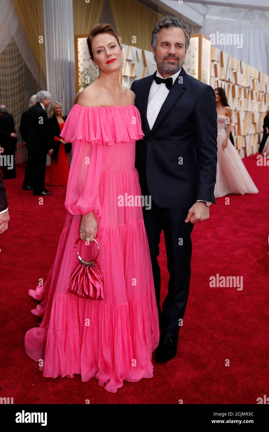 Mark ruffalo and wife sunrise coigney hi-res stock photography and ...