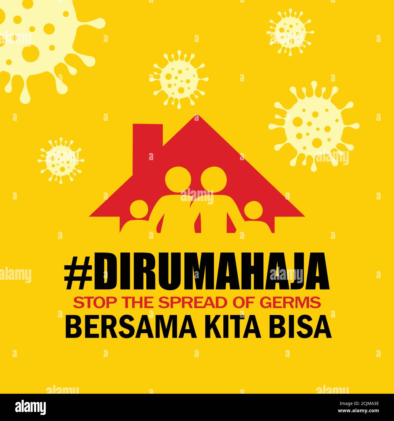 Sign warning people stay Stock Vector Images - Alamy