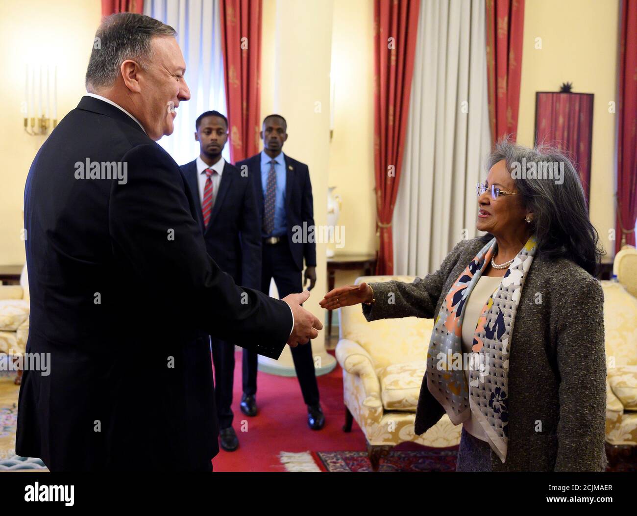 Ethiopian president sahle work zewde hi-res stock photography and ...