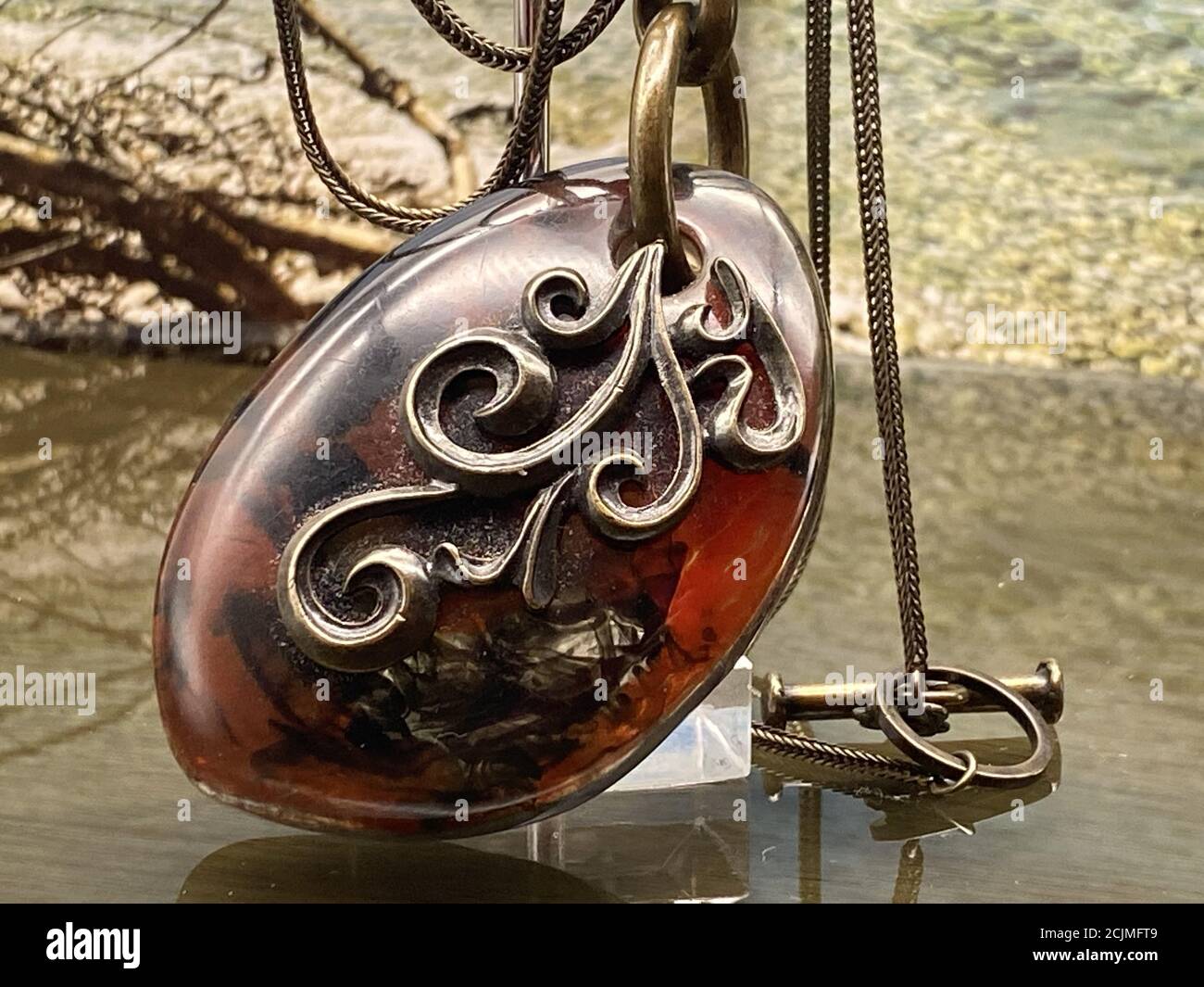 Amber pendant hi-res stock photography and images - Alamy