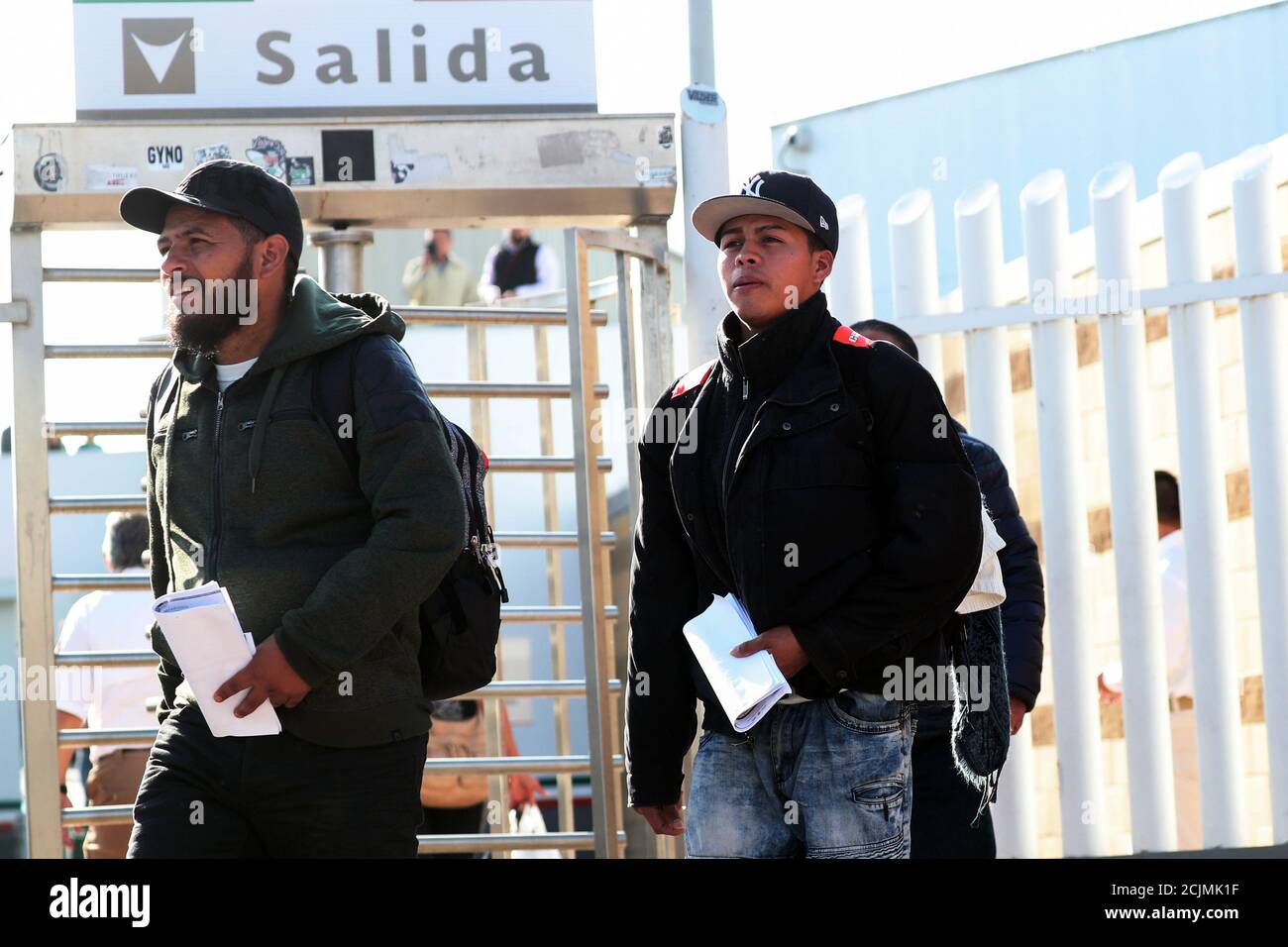 Mexico border crossing gate hi-res stock photography and images - Alamy