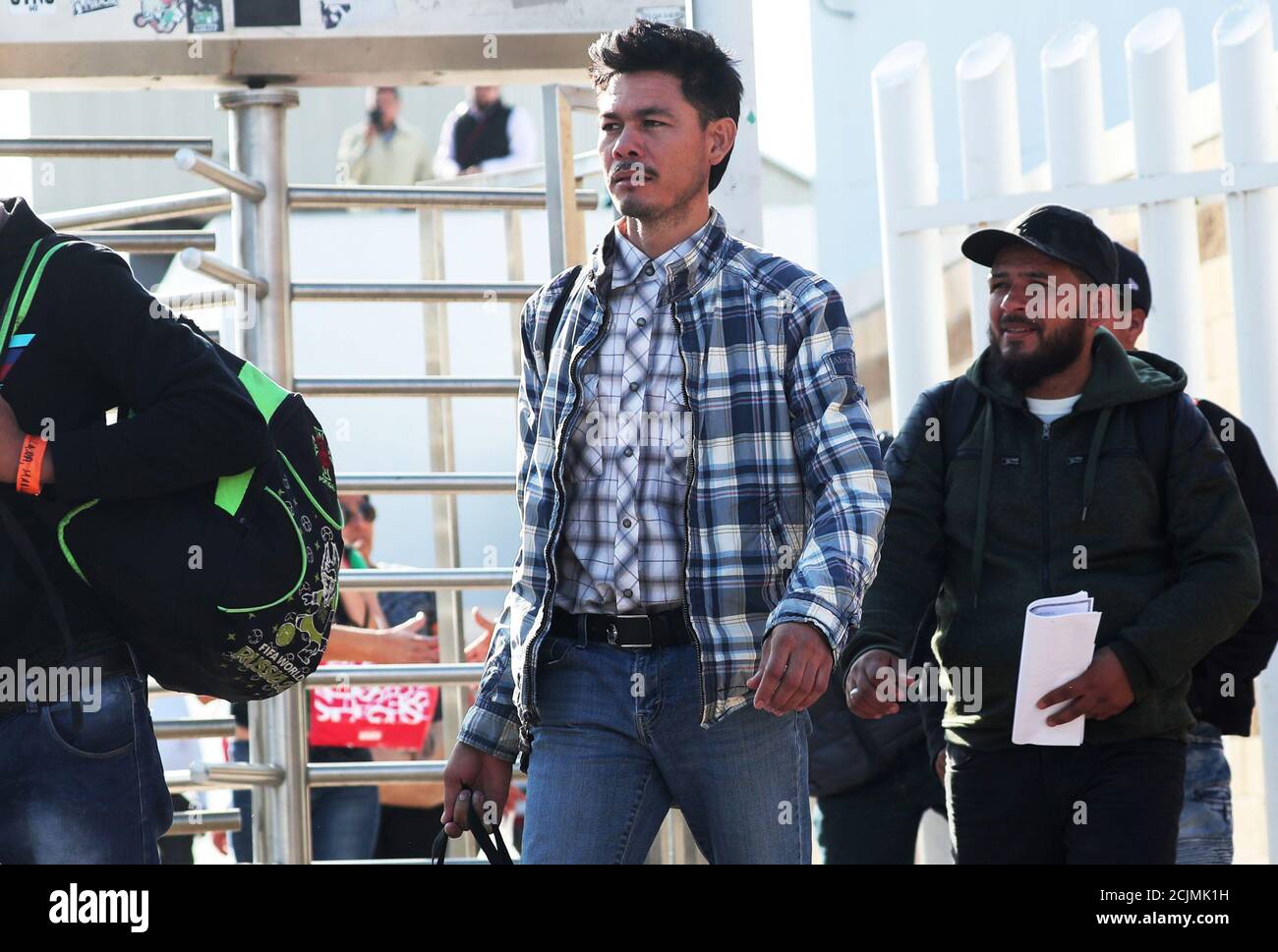Mexico border crossing gate hi-res stock photography and images - Alamy