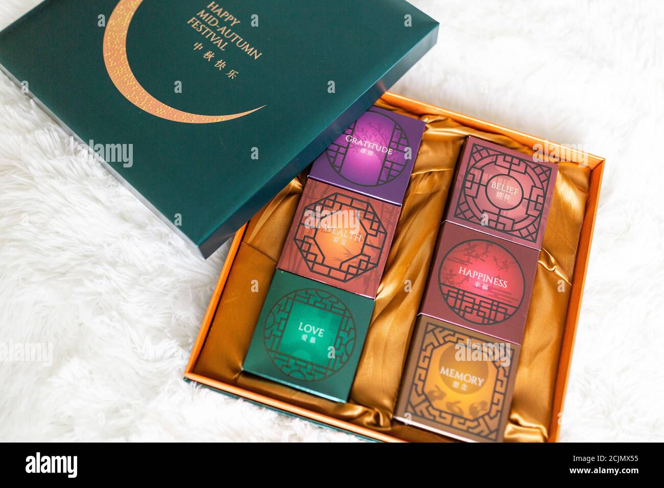 Mooncake box hi-res stock photography and images - Alamy
