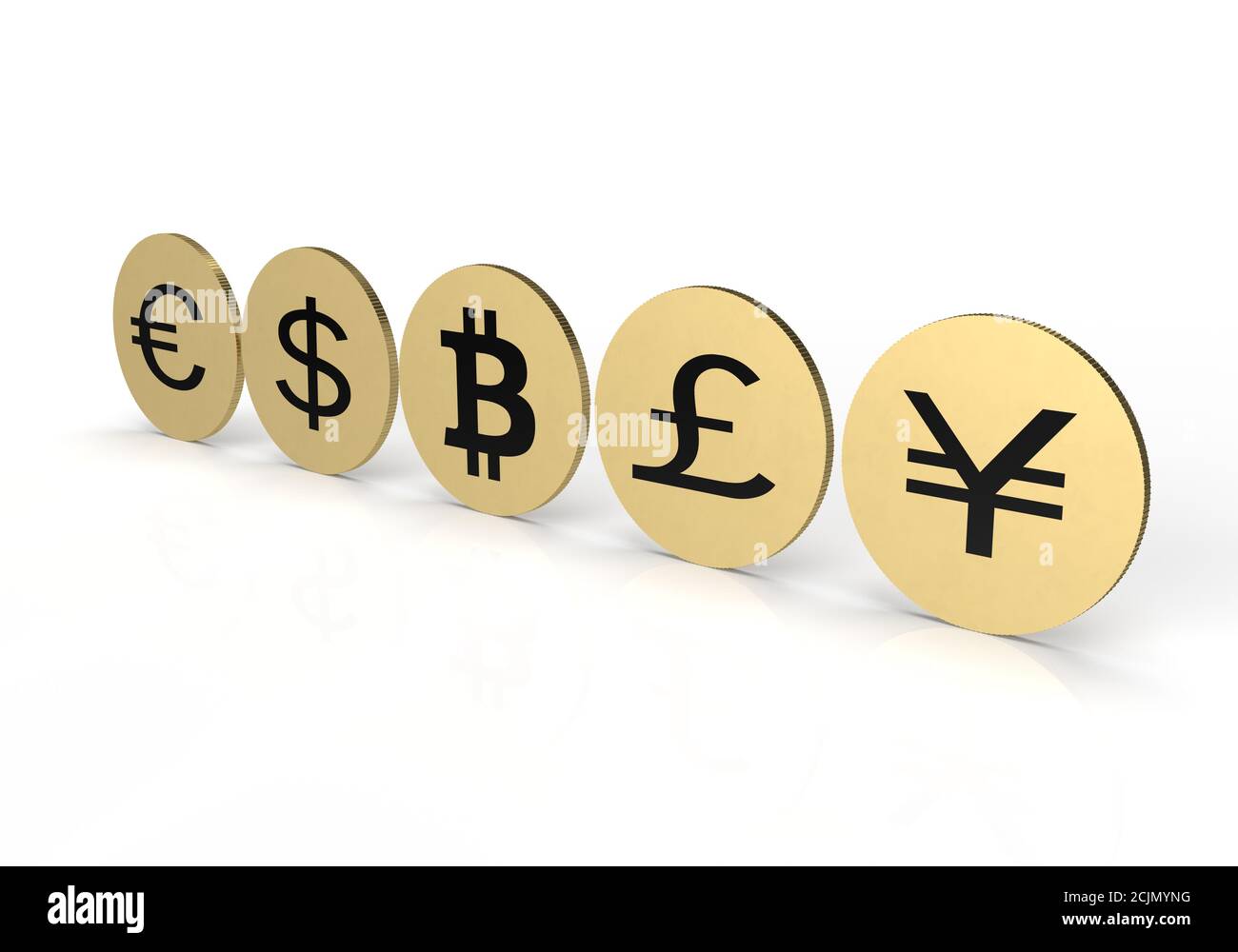 Global currency conversion display Cut Out Stock Images & Pictures - Alamy