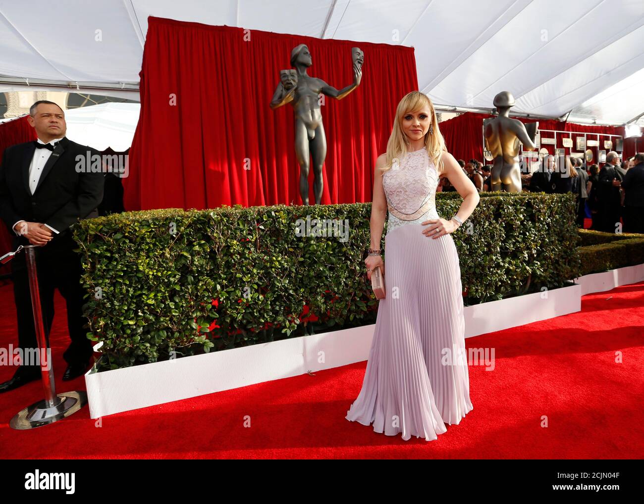 Christina ricci arrives at the awards hi-res stock photography and ...