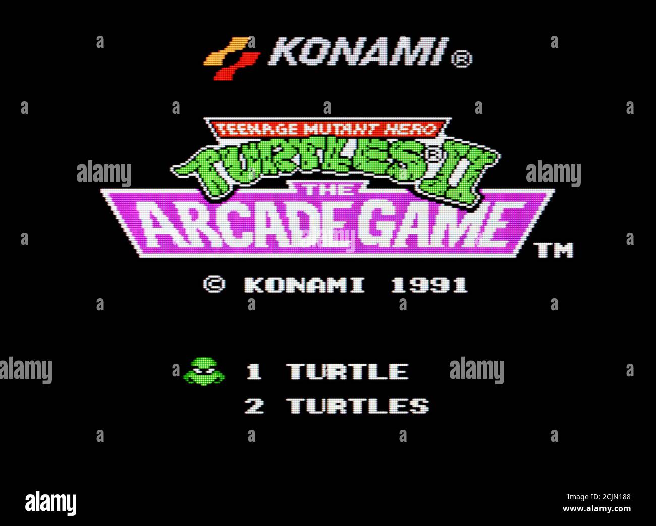 Teenage Mutant Hero Turtles II The Arcade Game - Nintendo Entertainment ...