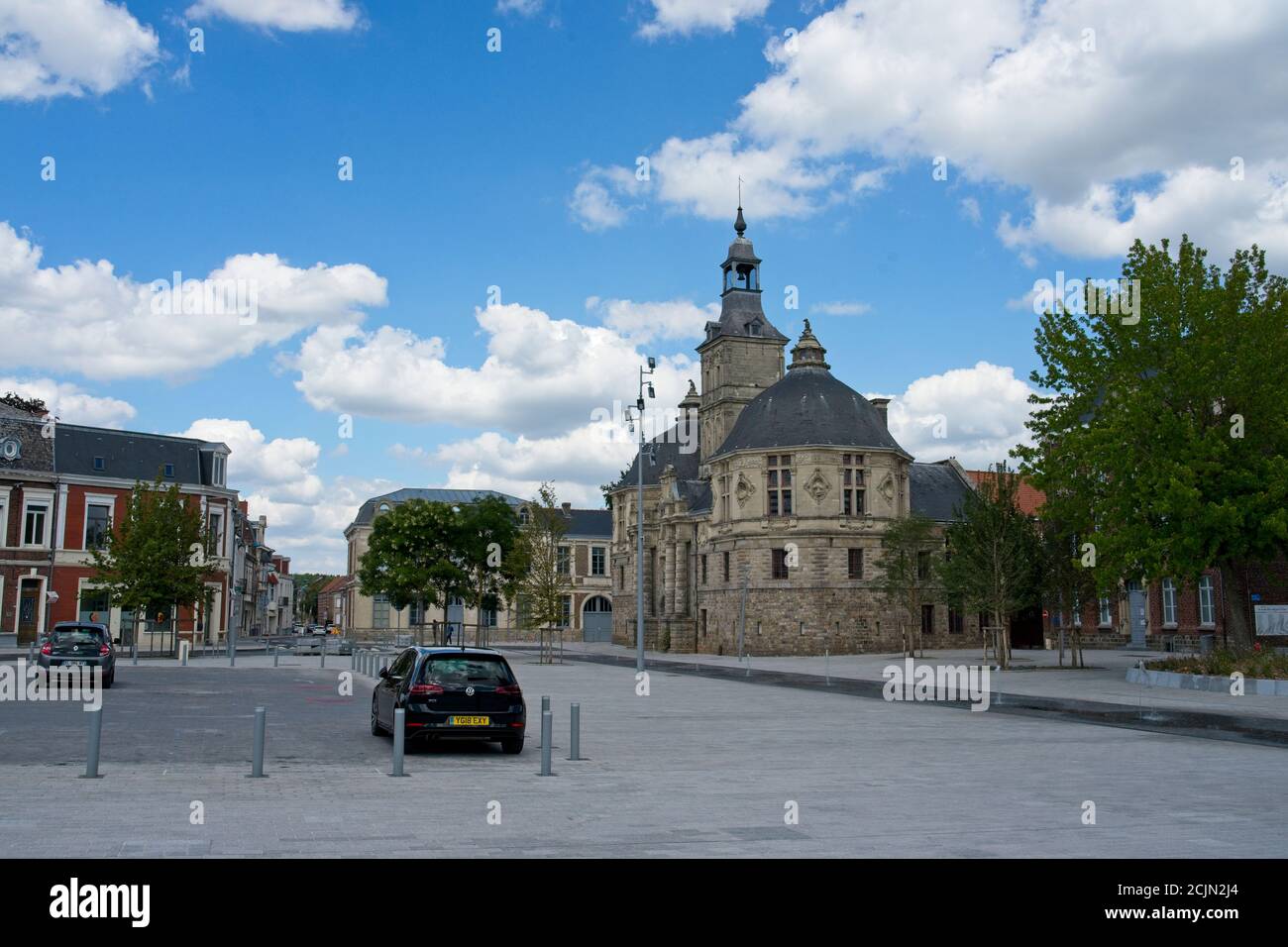 Saint-Amand-les-Eaux France - 2 August 2020 - Former courthouse of ...