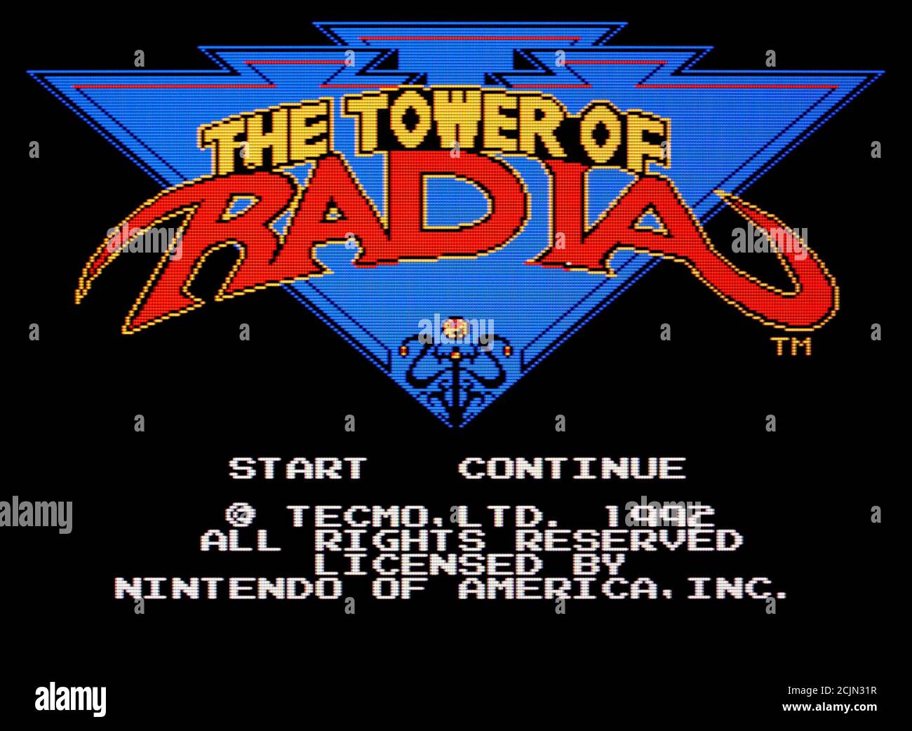 Tower of Radia - Nintendo Entertainment System - NES Videogame ...