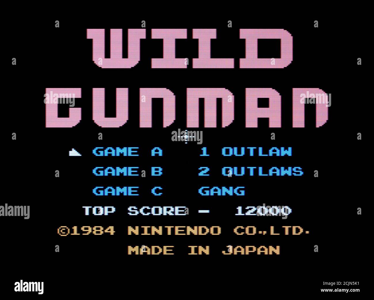 Wild Gunman - Nintendo Entertainment System - NES Videogame - Editorial ...