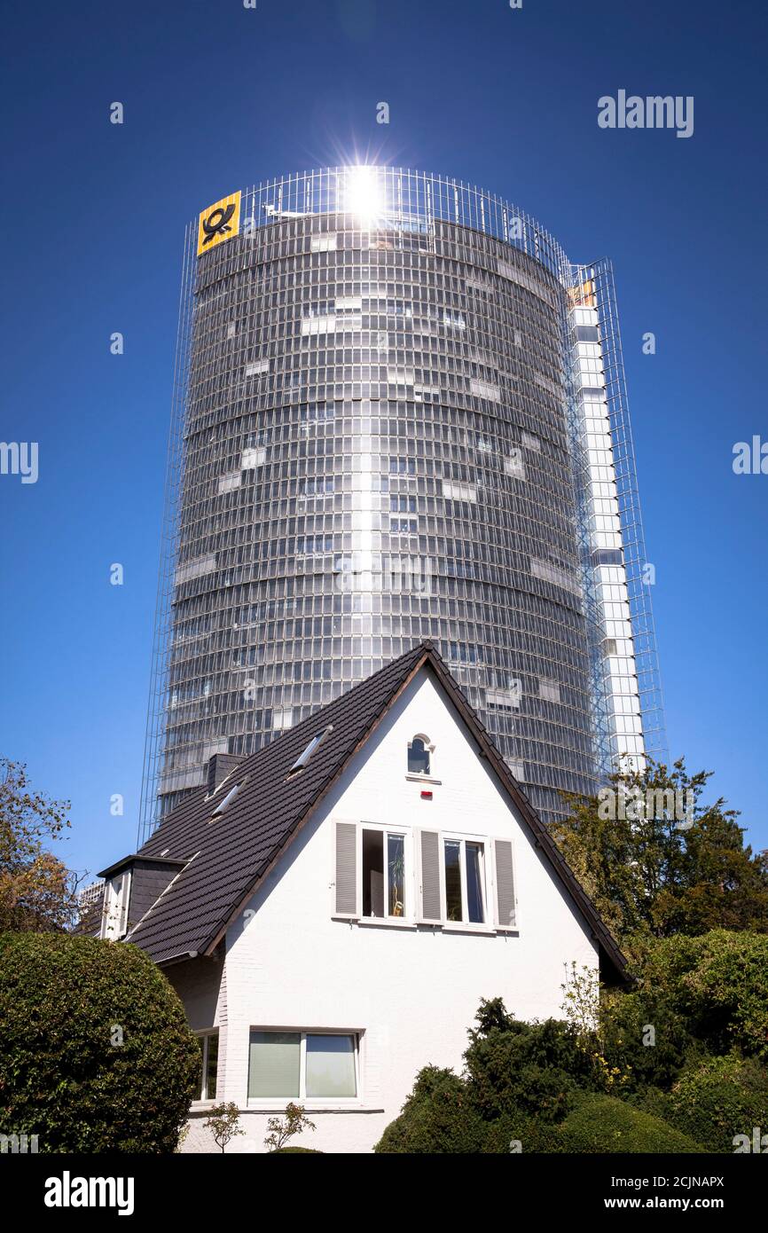 the Post Tower, headquarters of the logistics company Deutsche Post DHL ...