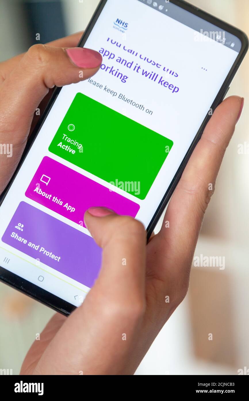 Scotland technology coronavirus hi-res stock photography and images - Alamy