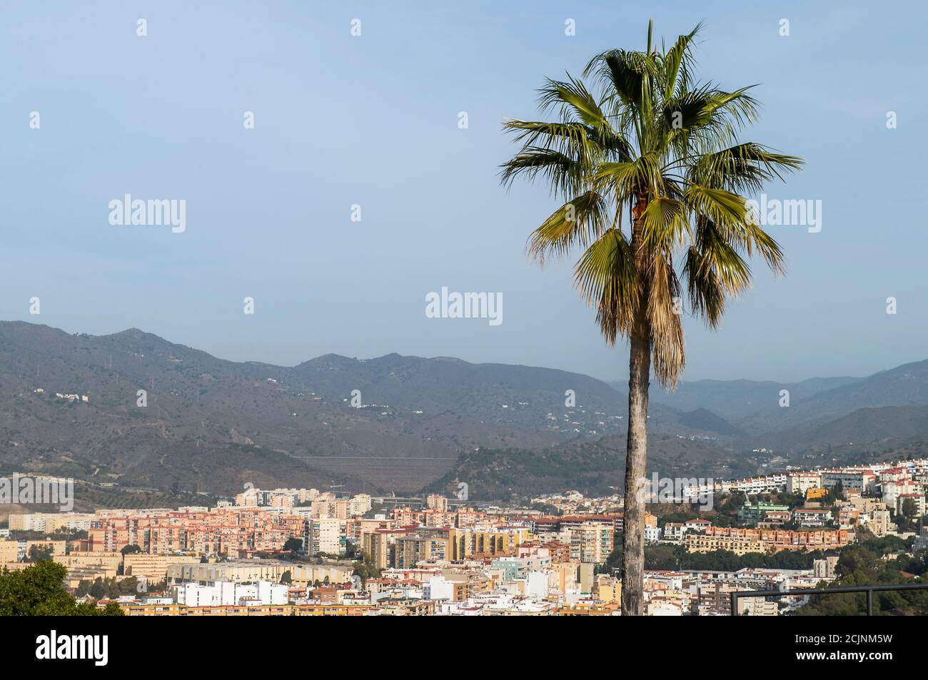 Malaga city scape hi-res stock photography and images - Alamy