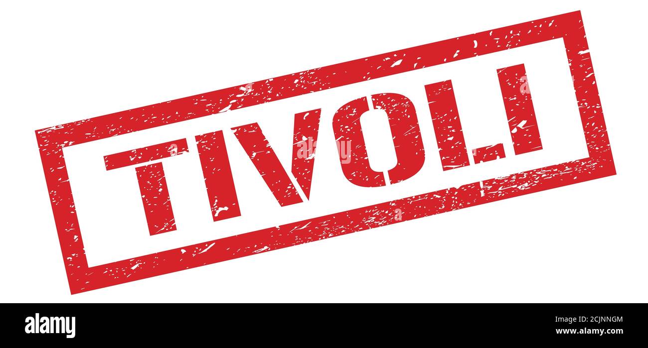 Tivoli word hi-res stock photography and images - Alamy