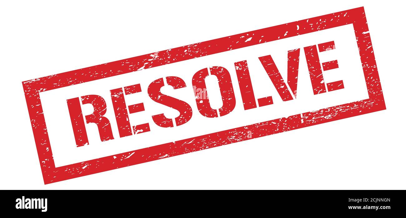 Resolve Cut Out Stock Images & Pictures - Alamy