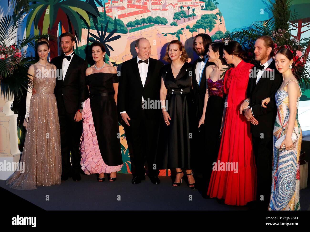 Charlotte Casiraghi And Beatrice Borromeo High Resolution Stock ...