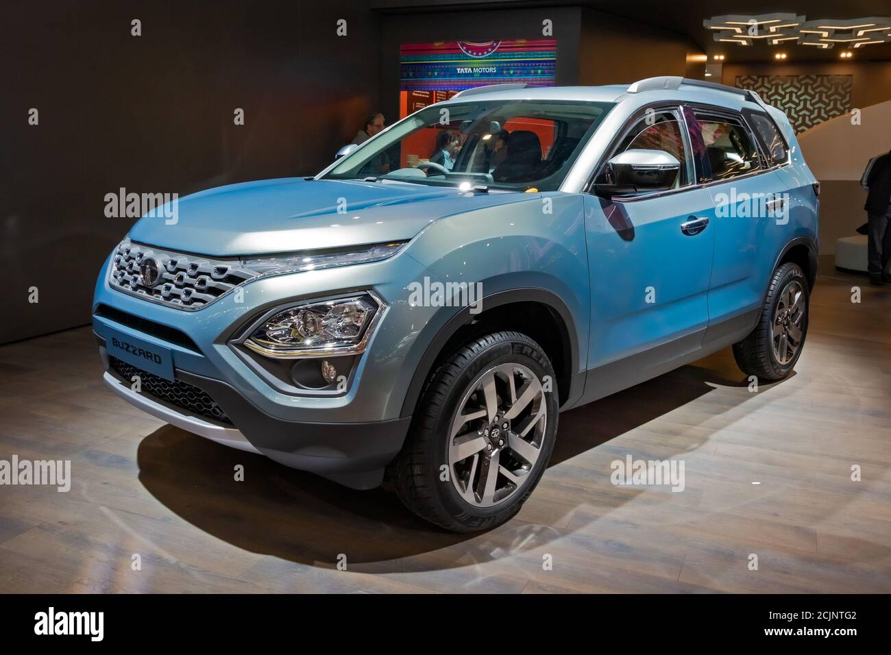 Tata Buzzard SUV car at the 89th Geneva International Motor Show ...