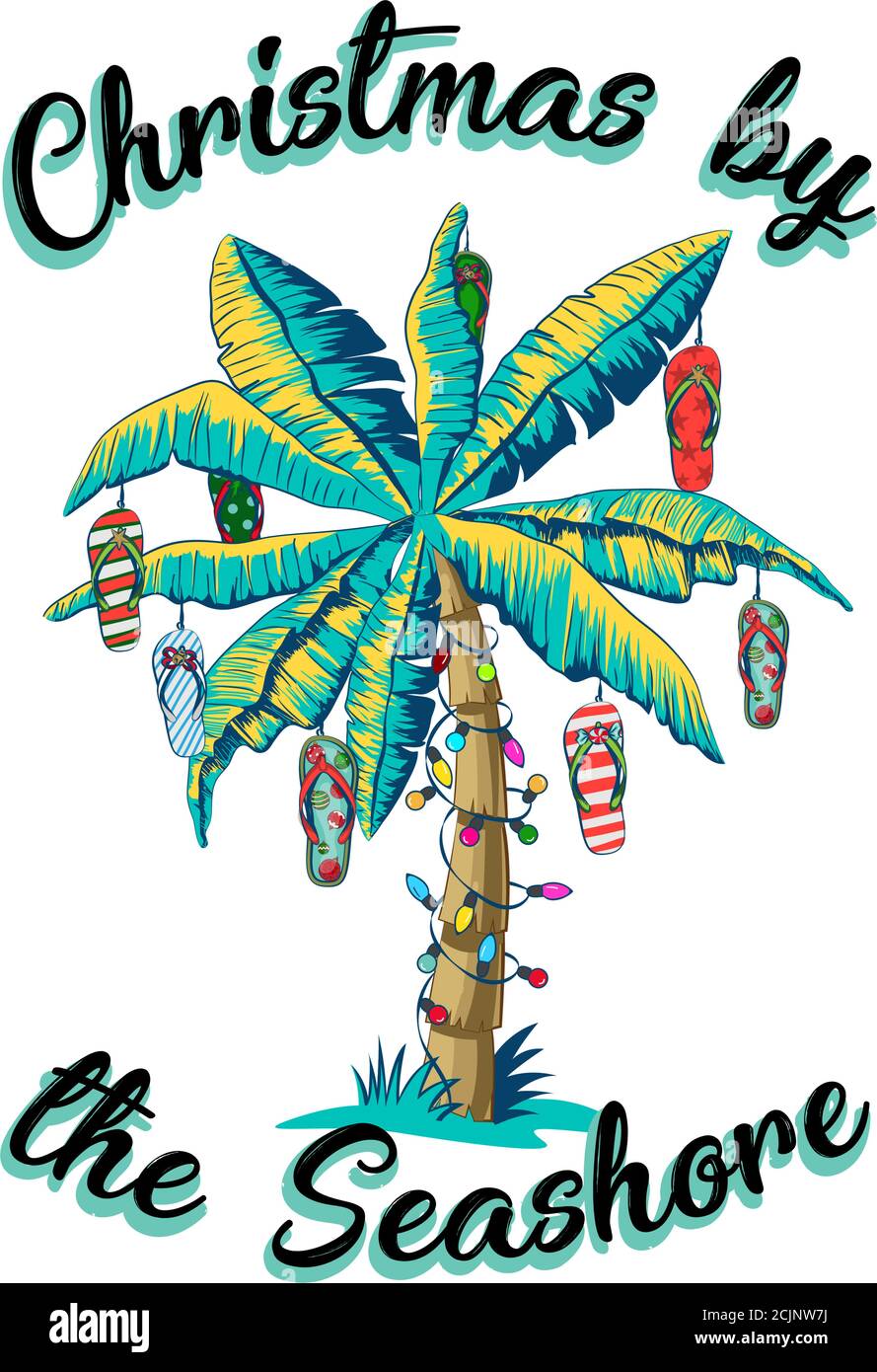 Palm Tree Christmas Clip Art