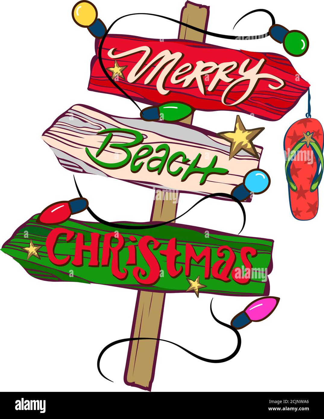 Christmas signs beach, Christmas on the beach, comic signs on the beach ...