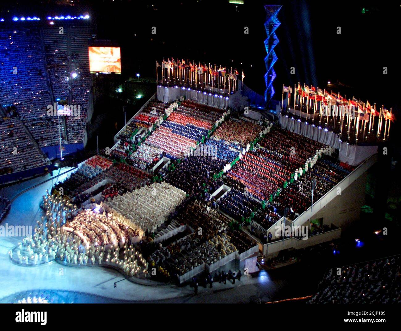 2002 winter olympics opening ceremony hi-res stock photography and ...