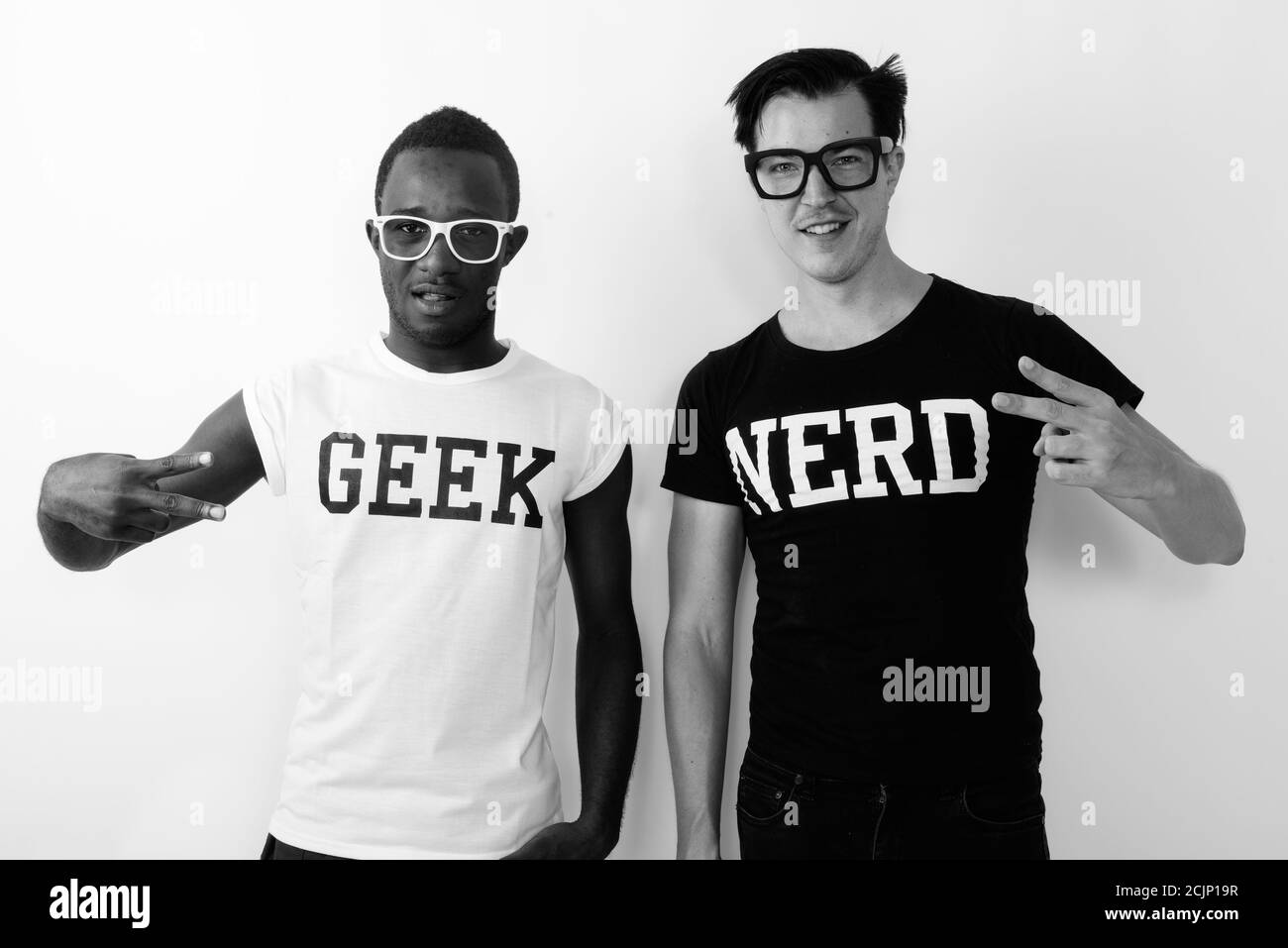 Geek shot Black and White Stock Photos & Images - Alamy