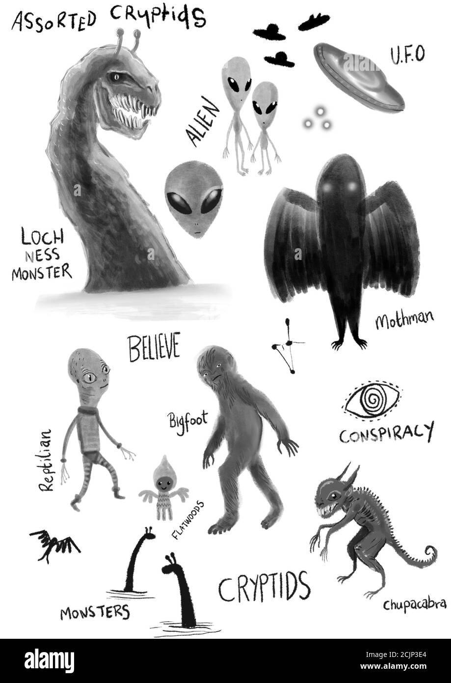 Cryptids Monsters