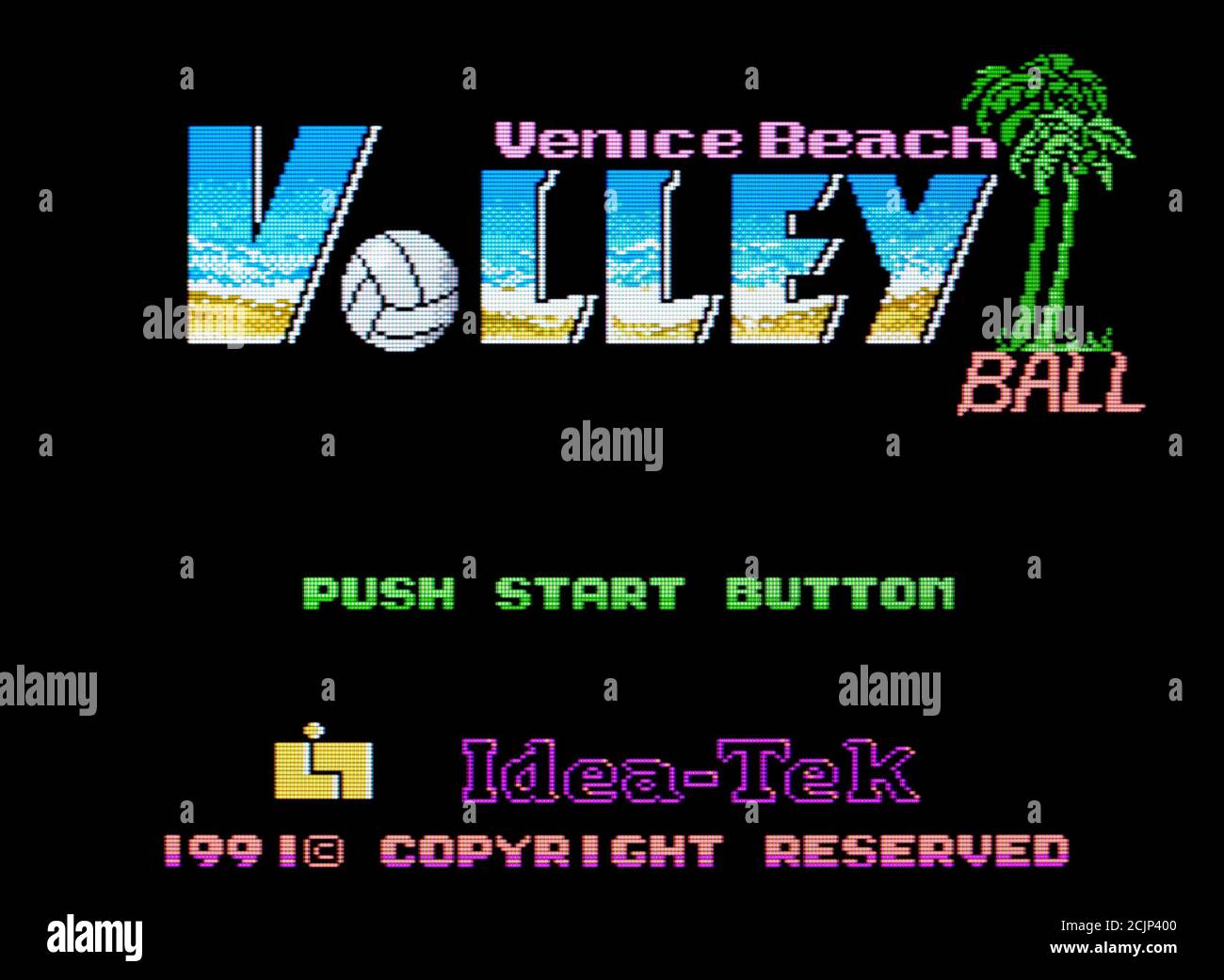 Venice Beach Volleyball - Nintendo Entertainment System - NES Videogame ...
