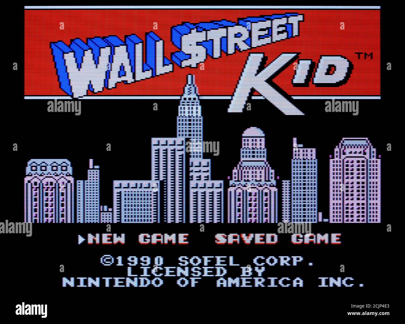 Wall Street Kid - Nintendo Entertainment System - NES Videogame ...