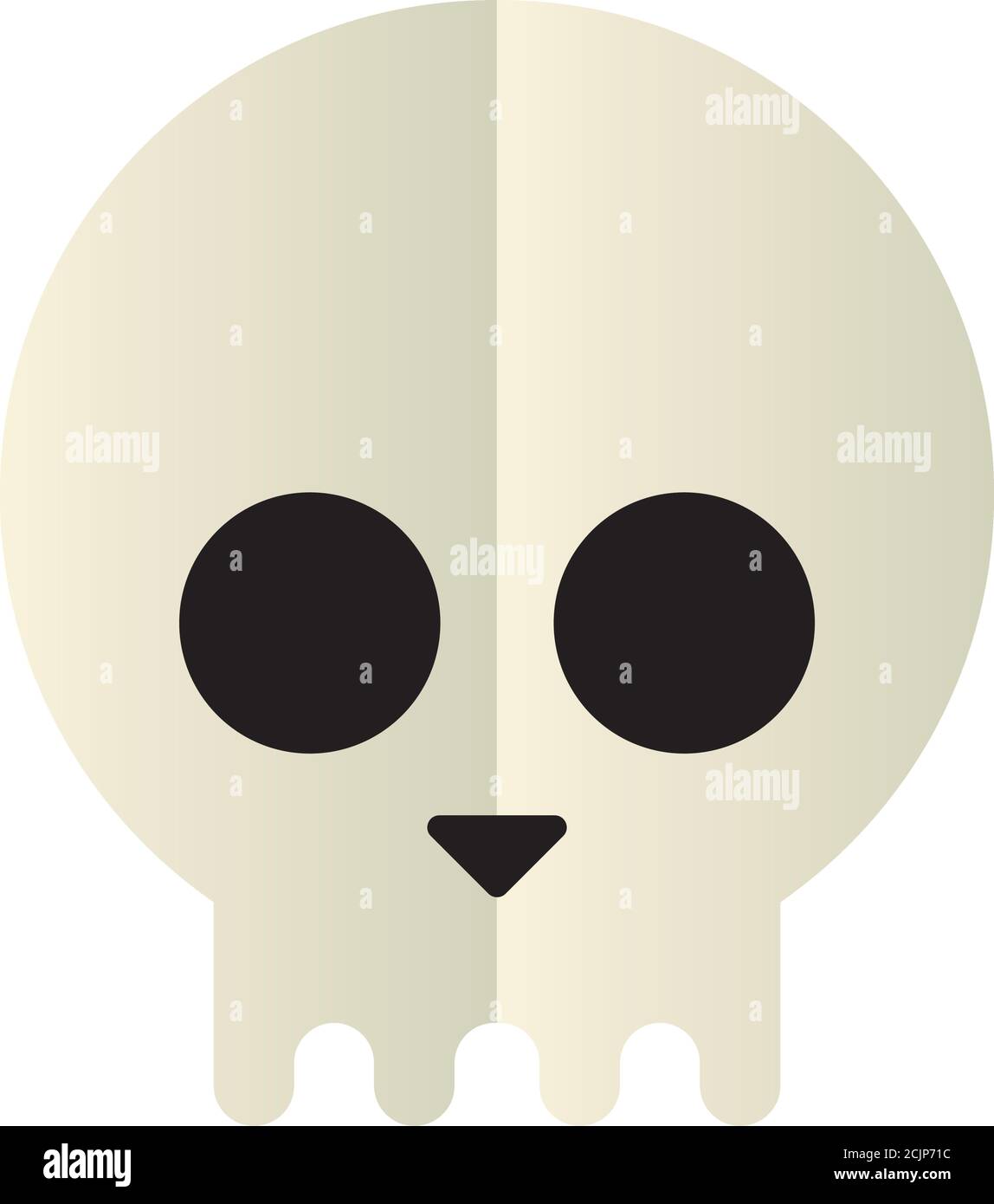 Skull design of head death horror tattoo decoration dark culture and ...