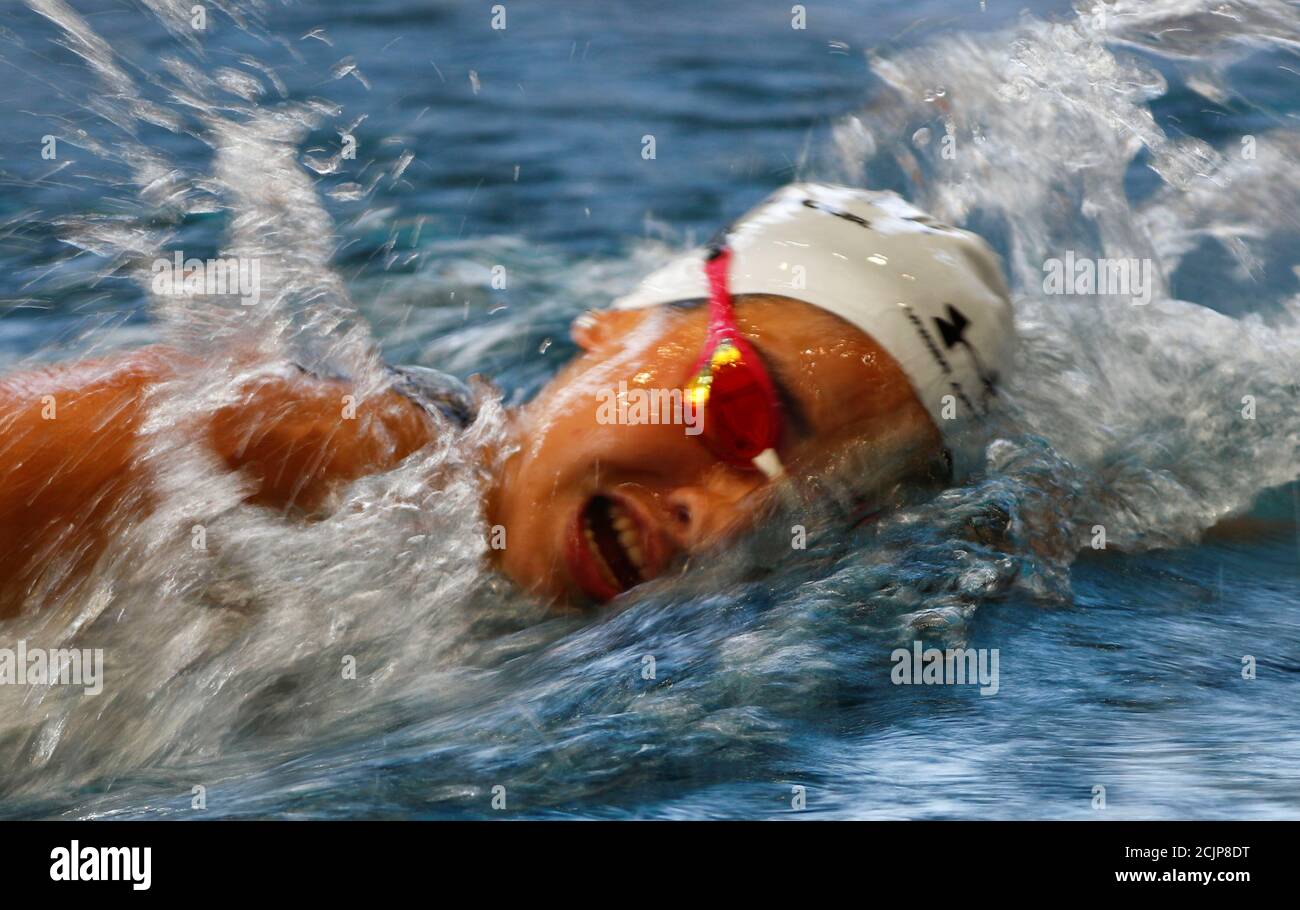 Yusra mardini swimming hi-res stock photography and images - Alamy