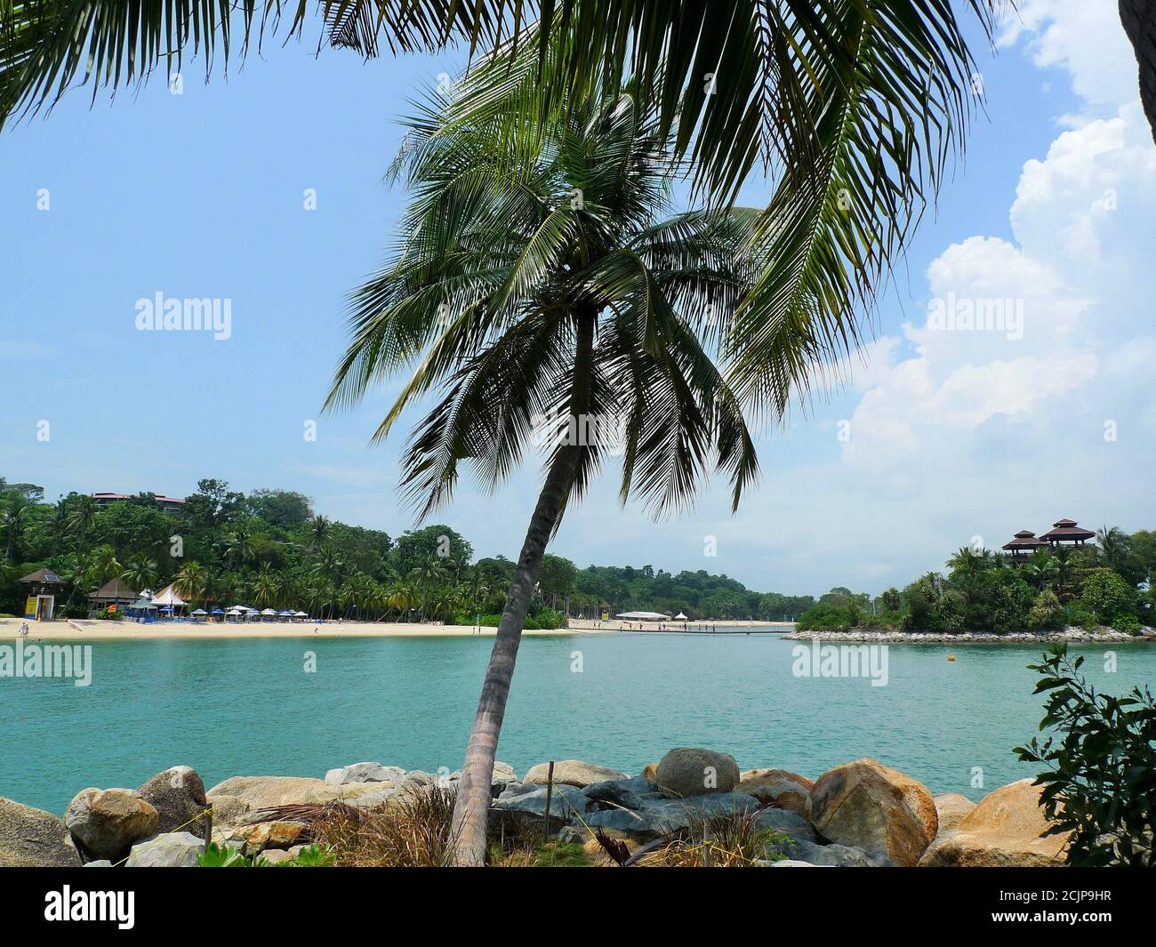 Sentosa island beach hi-res stock photography and images - Alamy
