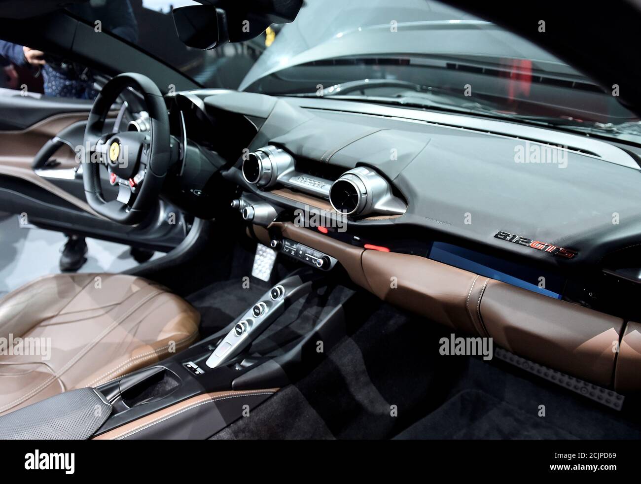Ferrari 812 interior hi-res stock photography and images - Alamy